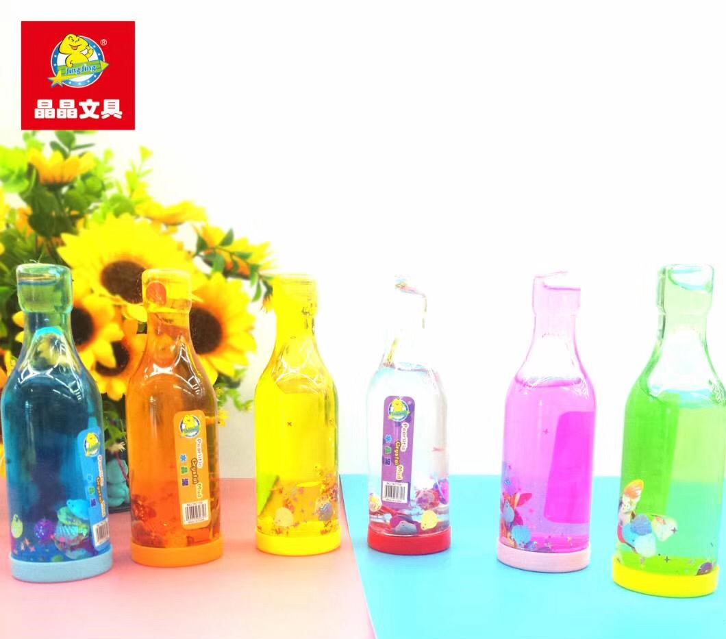 Bottle Shape Crystal Slime With Beads - Pack of 1 Pcs | Daraz.pk