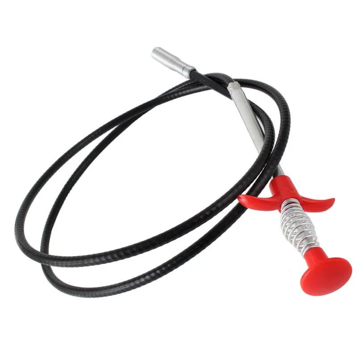 90 cm Sink Wire Cleaning Hook,Metal Flexible Wire Brush,Spring Pipe ...