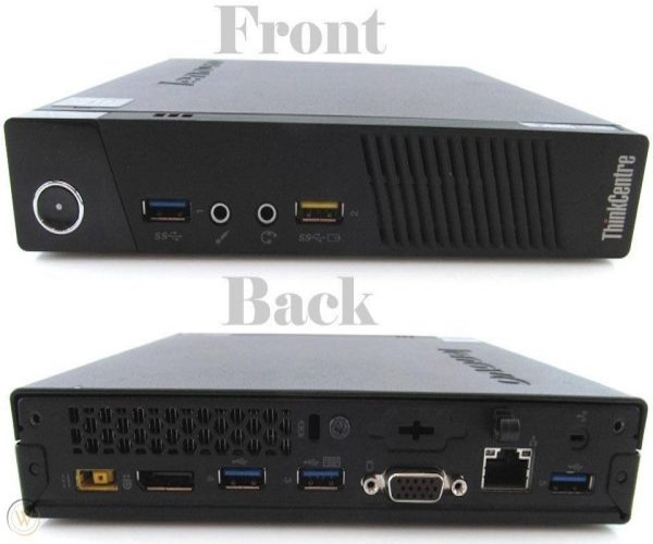 Lenovo ThinkCentre M93 / M93p Tiny 4th Generation Mini PC Desktop ...
