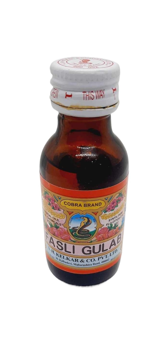 -COBRA BRAND- FASLI GULAB- Original Indian Attar- 25Grms Bottle- | Daraz.pk