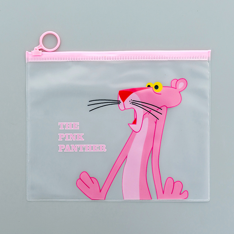 The Pink Panther Transparent Pencil Case Pouch Cute Designs Finding ...