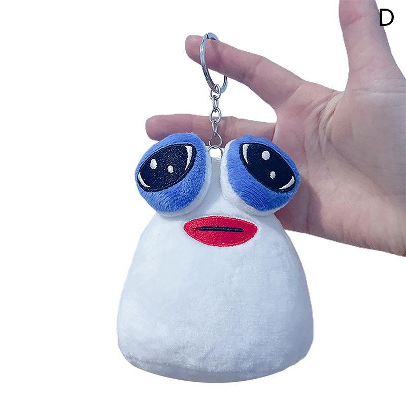 My Pet Alien Pou Plushies Keychains Cartoon Anime Figures Peripheral ...