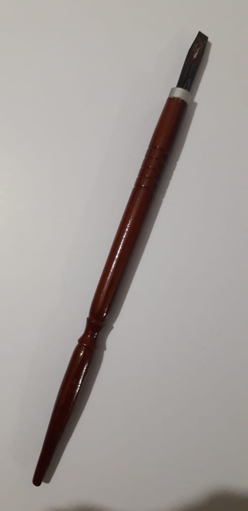 Arabic Urdu Calligraphy Pen Qalam Kalam Bamboo Jawi Jawa with Malaysian handle Red (5mm) | Daraz.pk