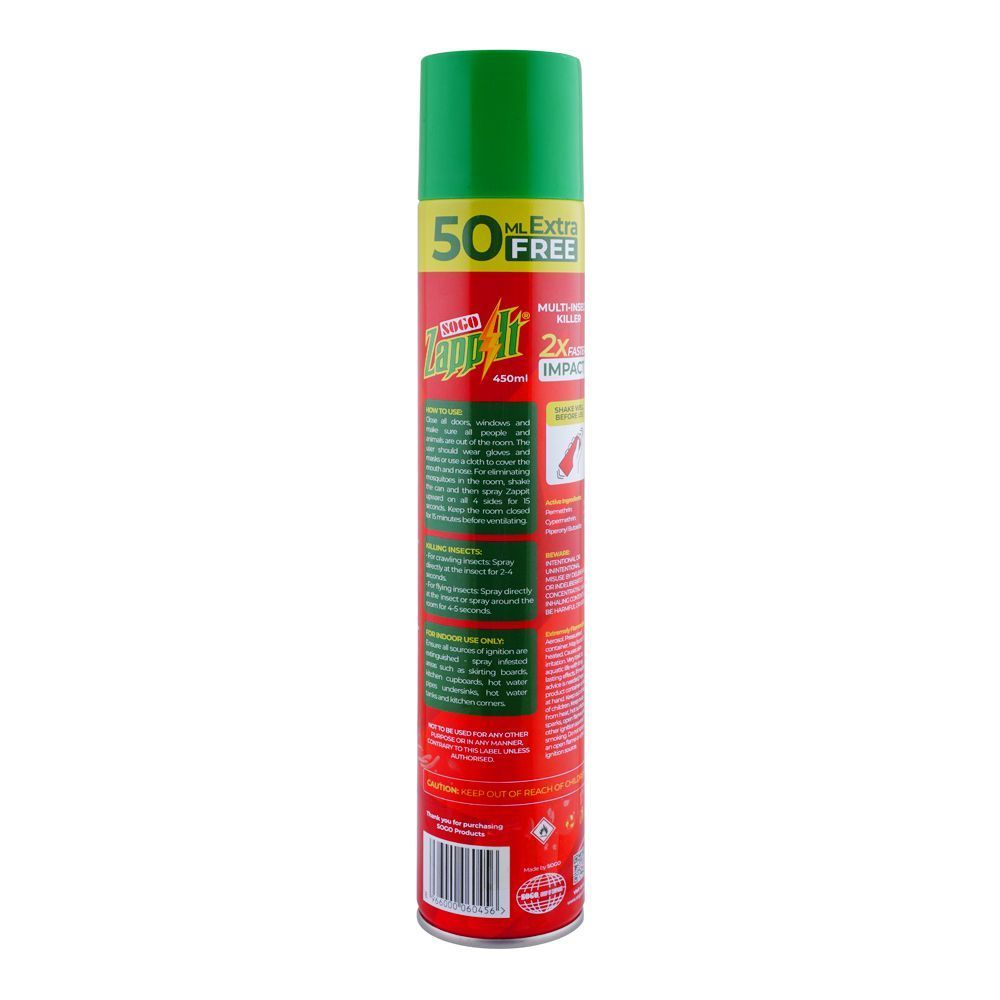 Sogo zappit multi insect killer spary 450ml | Daraz.pk