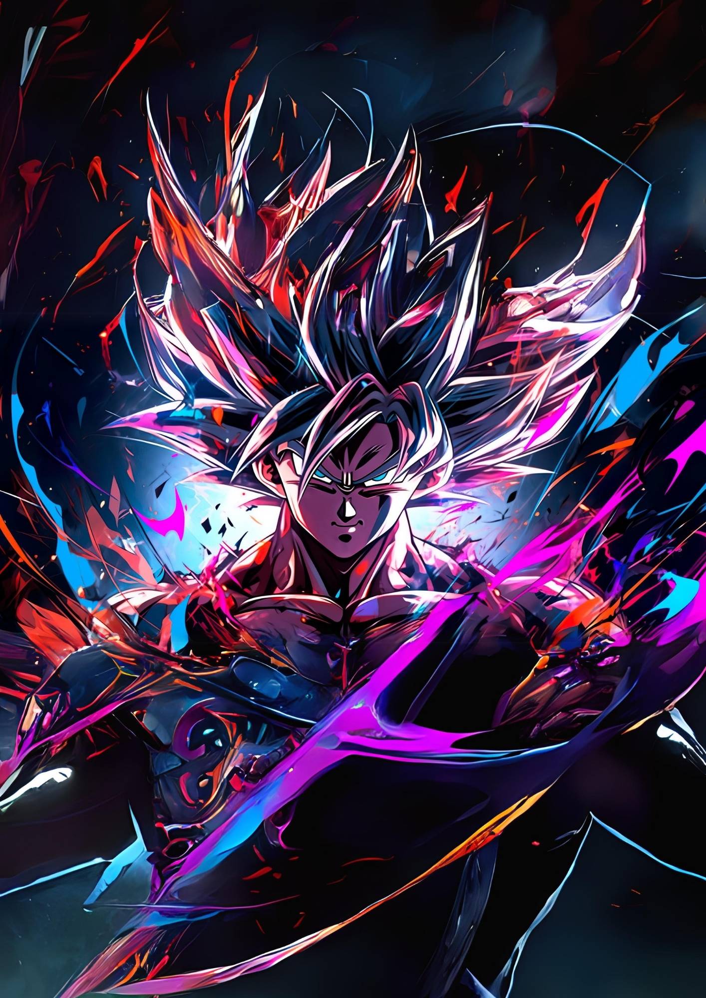 Wall Painting Dragon Ball GT Goku Beautiful Picture Frame Best Wall ...