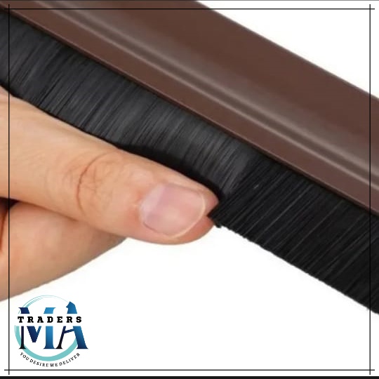 Door Dust Stopper Brush Seal for Exterior / Interior Doors Self ...