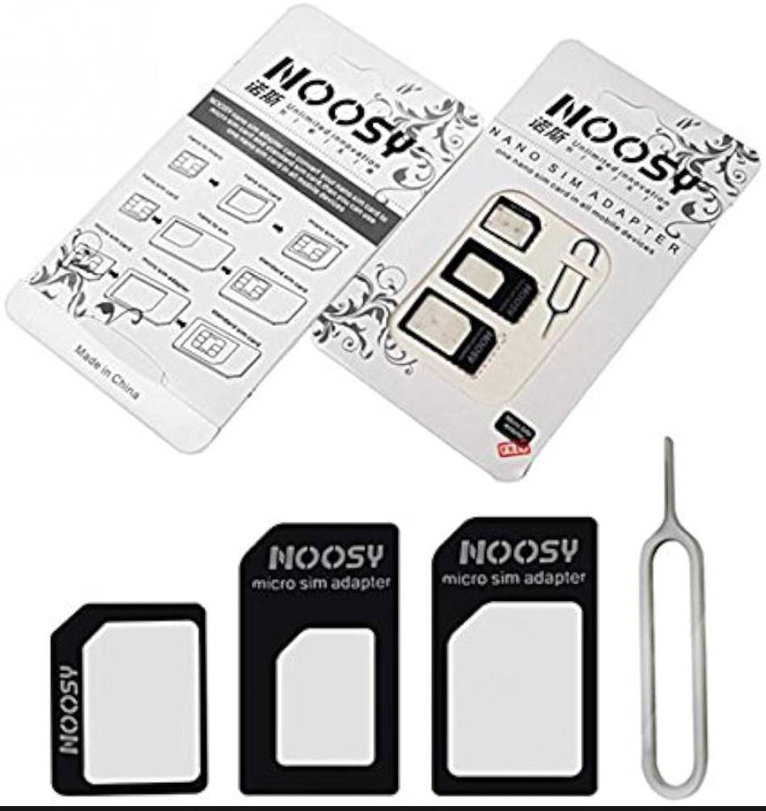 Sim Card Adapter White Kit (4 in 1) | Daraz.pk