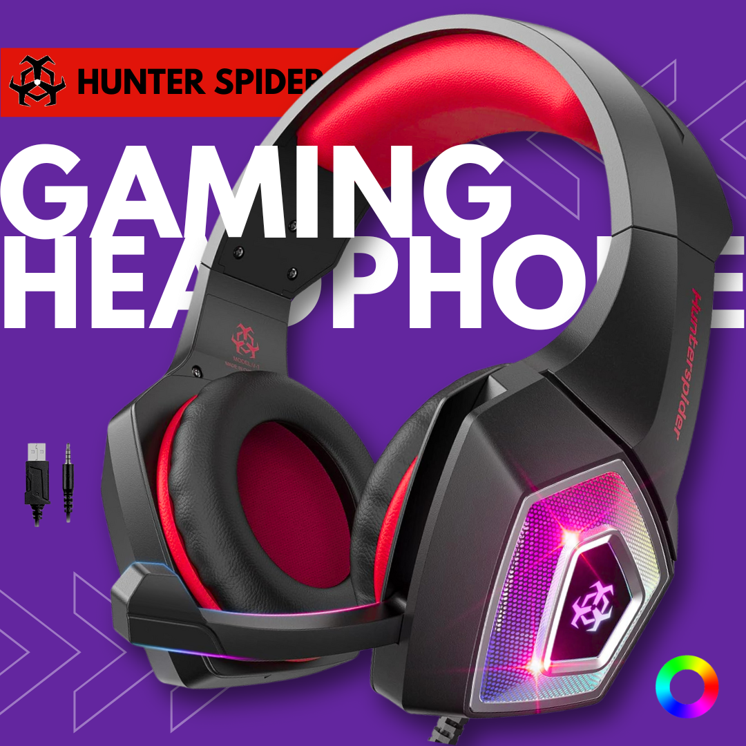 Monster Headphone PRO Gaming Headset Wired Over Ear Gaming Noise ...