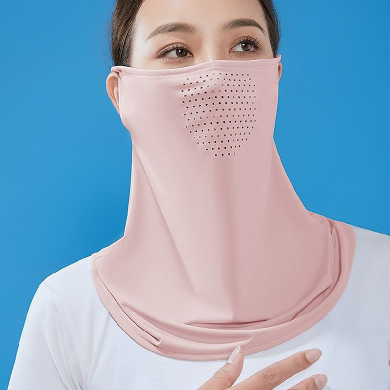 UV Protection Outdoor Neck Wrap Cover Sports Sun Proof Bib Ice Silk ...