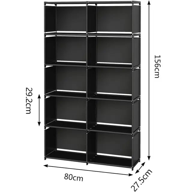Competitive Price Thickened Book Rack Shelf Portable Metal Book Shelves ...