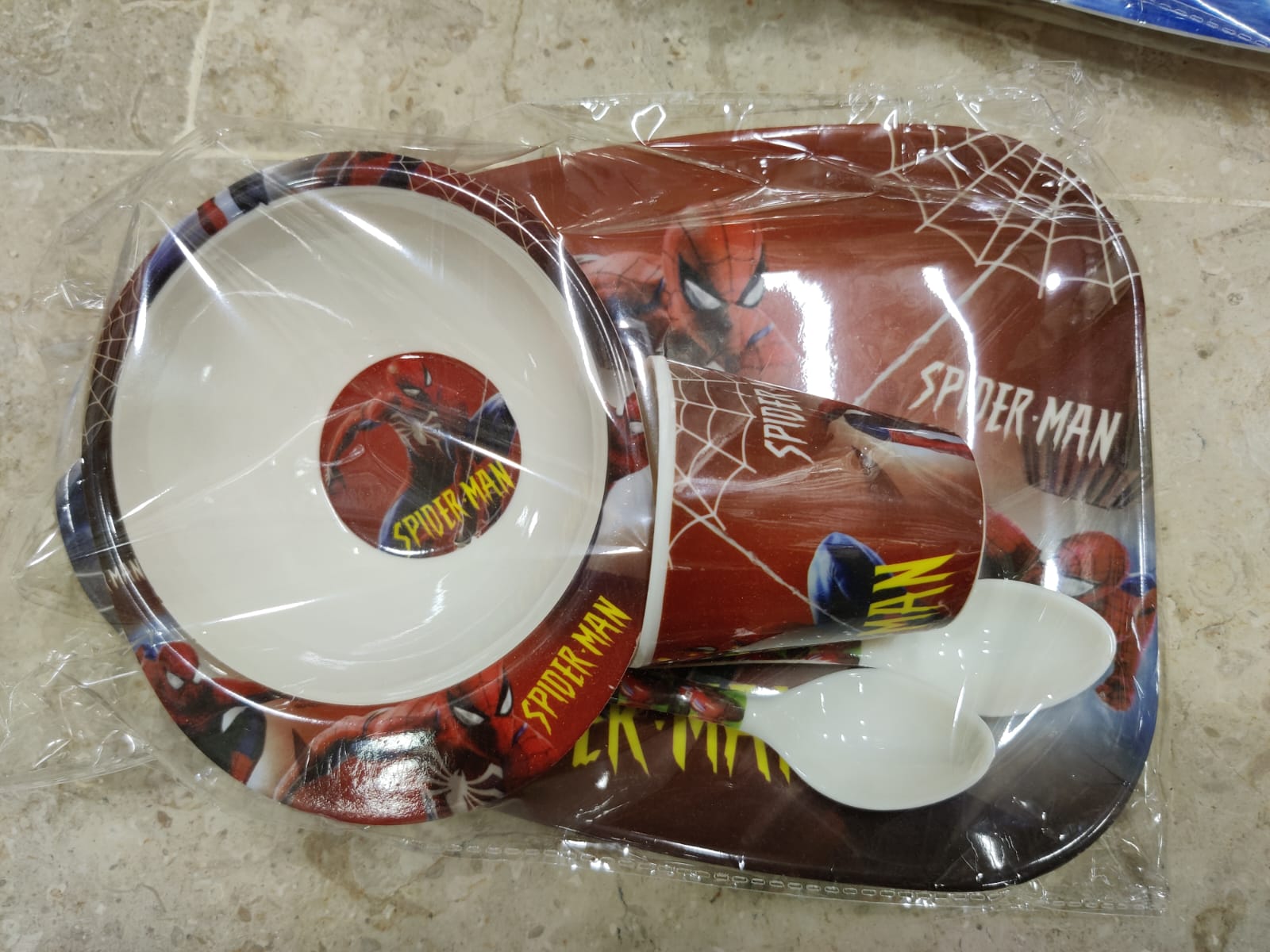 Cartoon Character Dinner Plates for Kids- Melamine Set | Daraz.pk