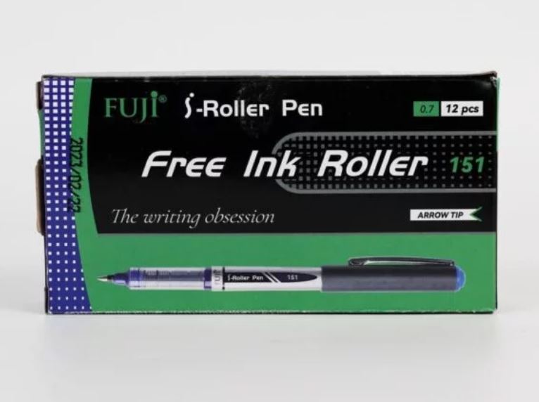 FUJI ROLLER PEN 12 PCS SMOOTH WRITING GEL PEN | Daraz.pk
