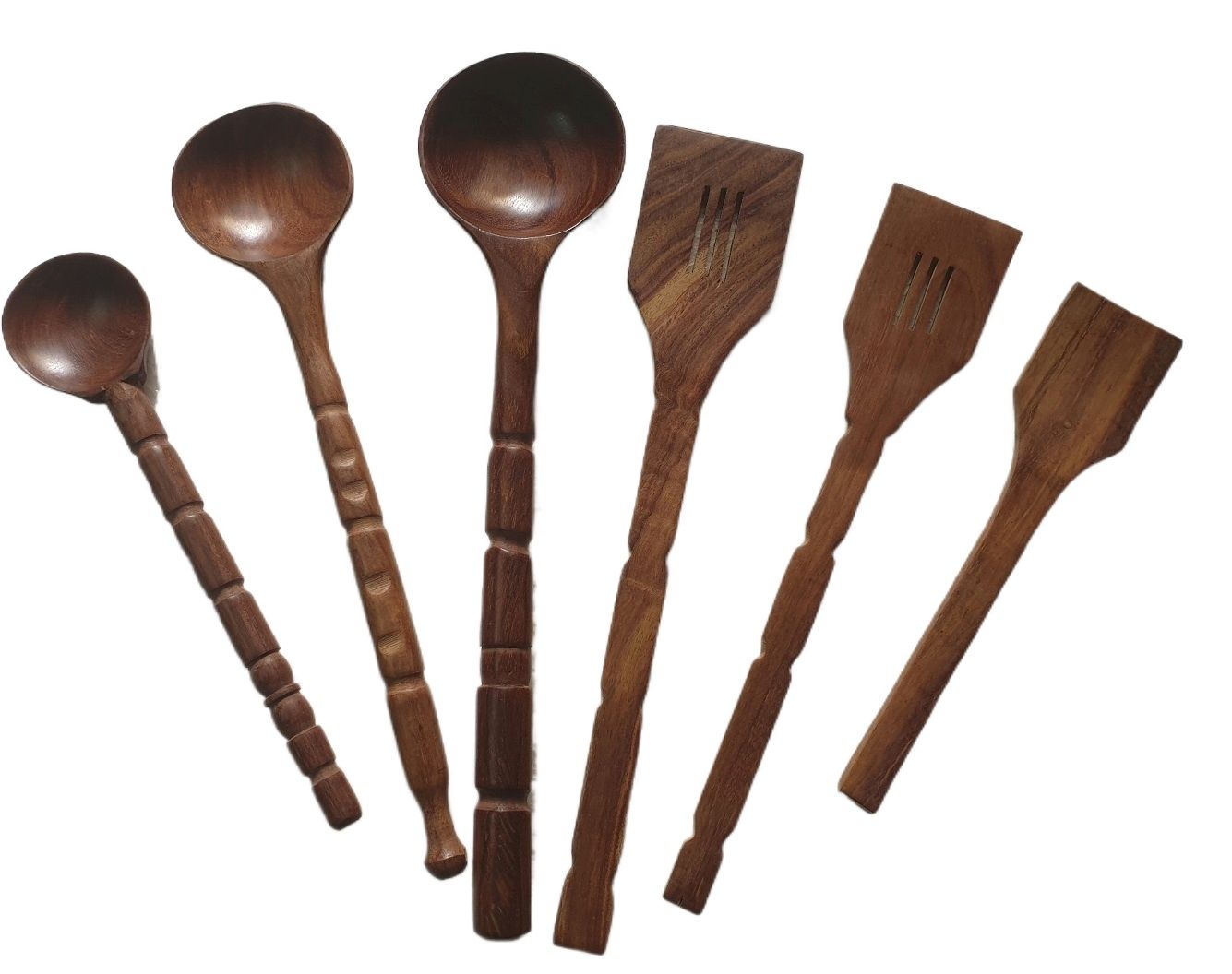 Wooden Spoon Set –Non-stick Kitchen Cooking Utensils Non Stick Wood ...