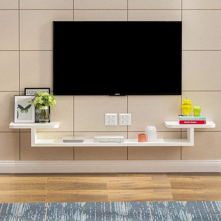 Led tv shelf Wall mounted lcd racks Floating tv stand Tv enterianment ...