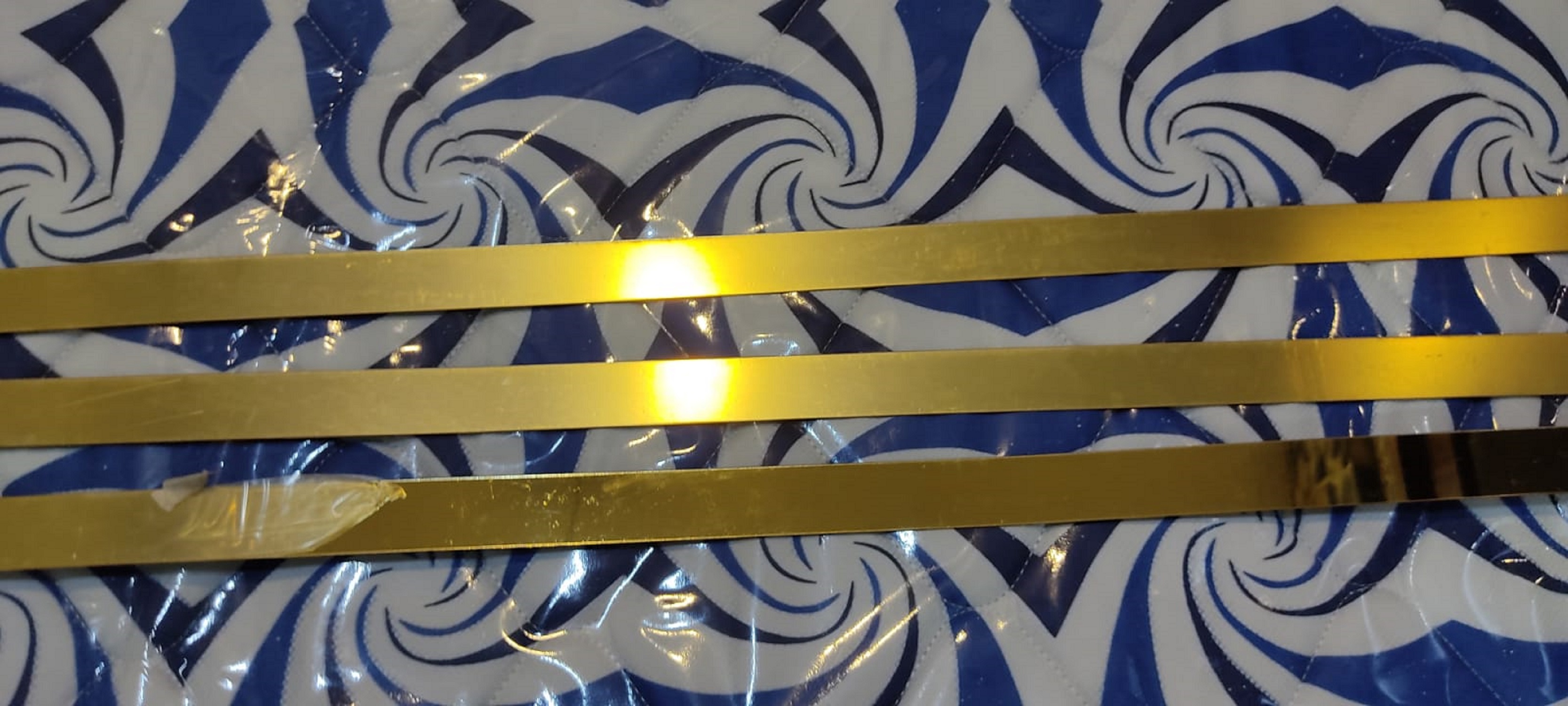 golden mirror acrylic strip / acrylic 1mm golden strip / golden strip ...