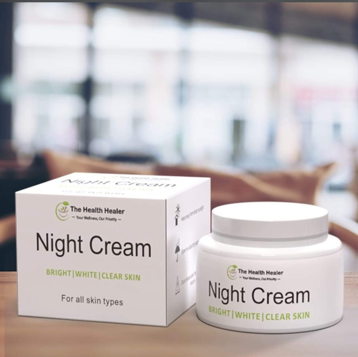 Orignal Night Cream By The Health Healer Extreme Ultra strong whitening ...