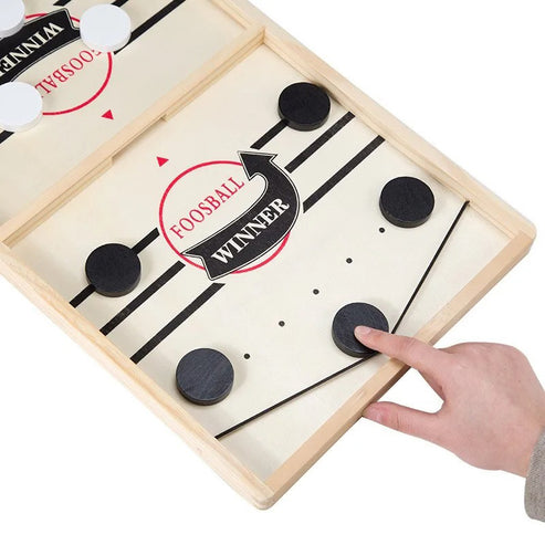 Large Pucket Board Game | Sling Board Game | Fast Sling Pucks Game For ...