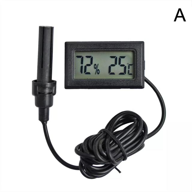 Mini Lcd Thermo-Hygrometer Indoor Digital Temperature Thermostat Sensor ...