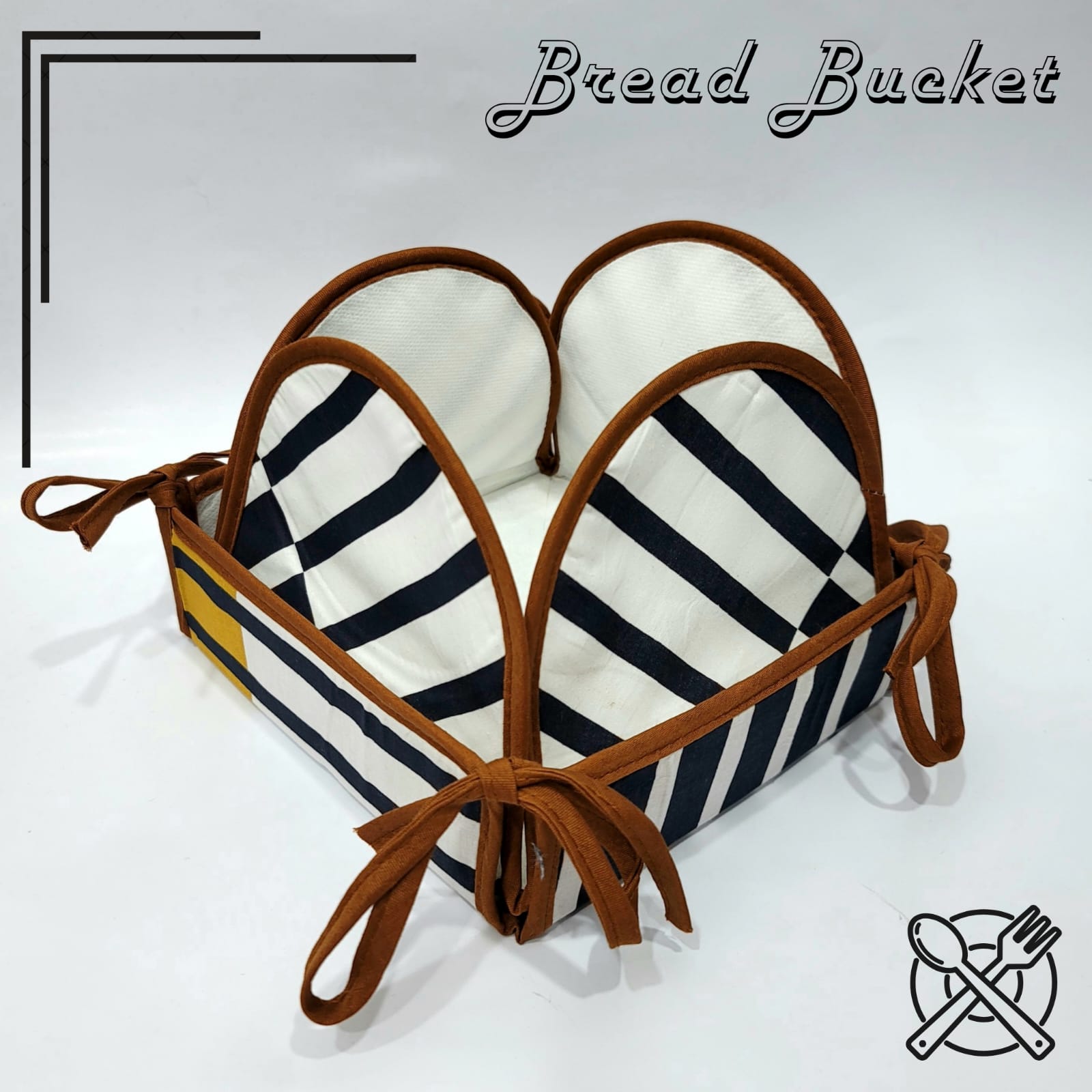 Bread & Roti Basket | In Box 1 Basket 1 Quilted Romal | Keep Roti ...