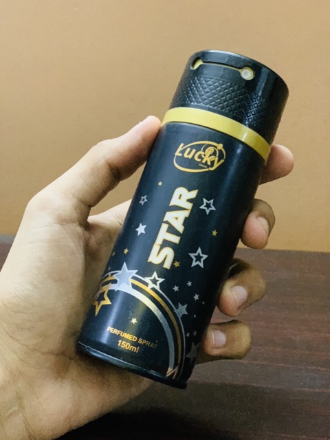 Star | lucky Classic | 150ml Body Spray | Lock Packing | Black ...