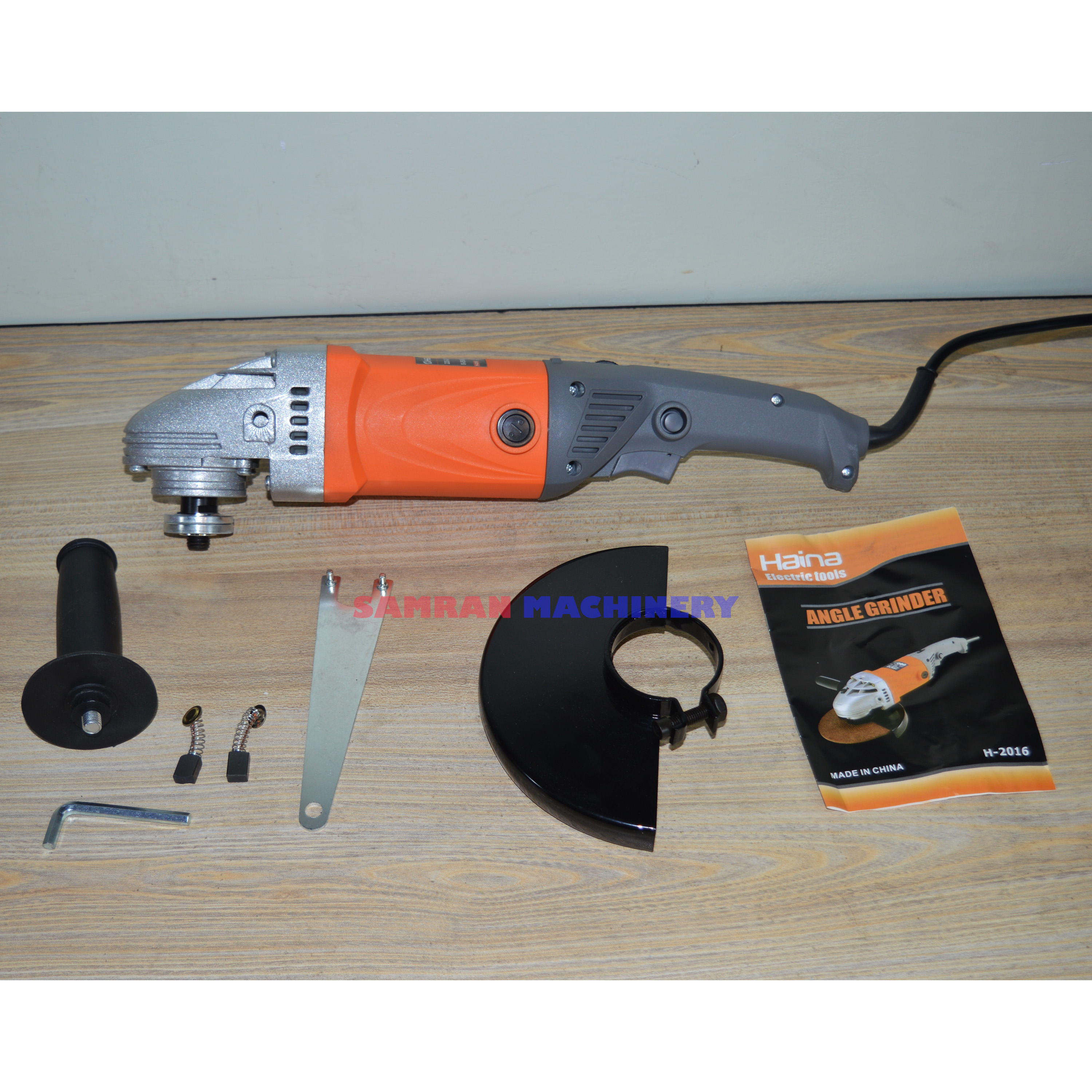 Haina Angle Grinder - 7 inch - 180 mm - 1300 Watts - Metal n Stone ...