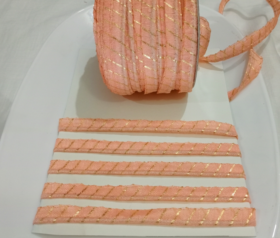 FASHION! 4 Yards (gaz) Fancy Piping Lace Half inch width/ For Women ...