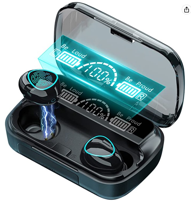 M10 Earbuds 3500 Mah Original, M10 Earbuds 3500 Mah waterproof,Wireless ...