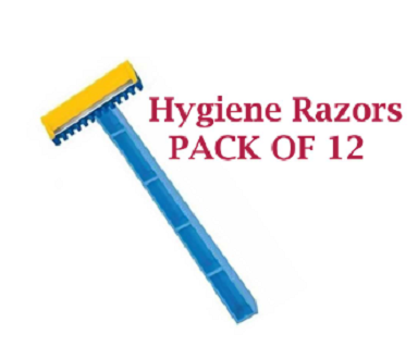Original Treet Hygiene Razor With Comb (Pack Of 12) | Daraz.pk