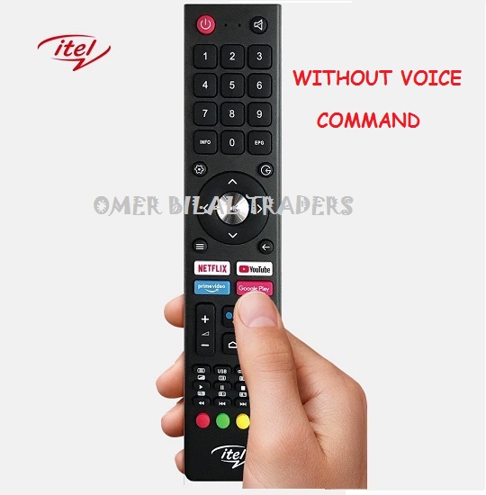 itel Smart LED TV Remote without Voice Command Remote | Daraz.pk