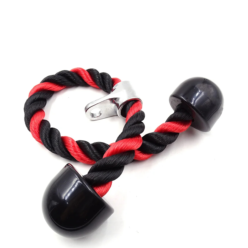 Handle Cable Pull Down the Horizontal Triangle Rope Horizontal Two-head ...