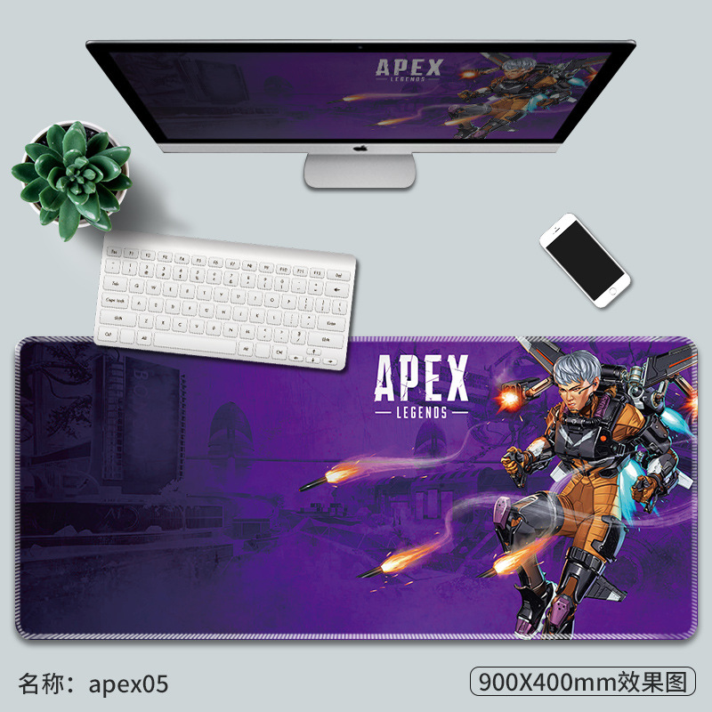 Apex Legends Mirage Bloodhound Octane Valkyrie XXL Anti Slip Large ...