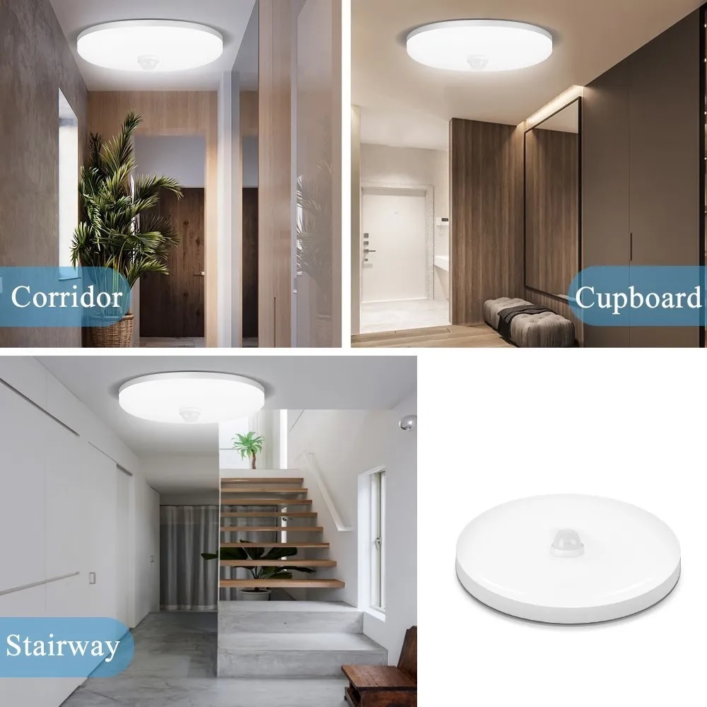 Led Ceiling Lamp With Motion Sensor 40W 30W 20W 18W 15W 12W Led Ceiling ...