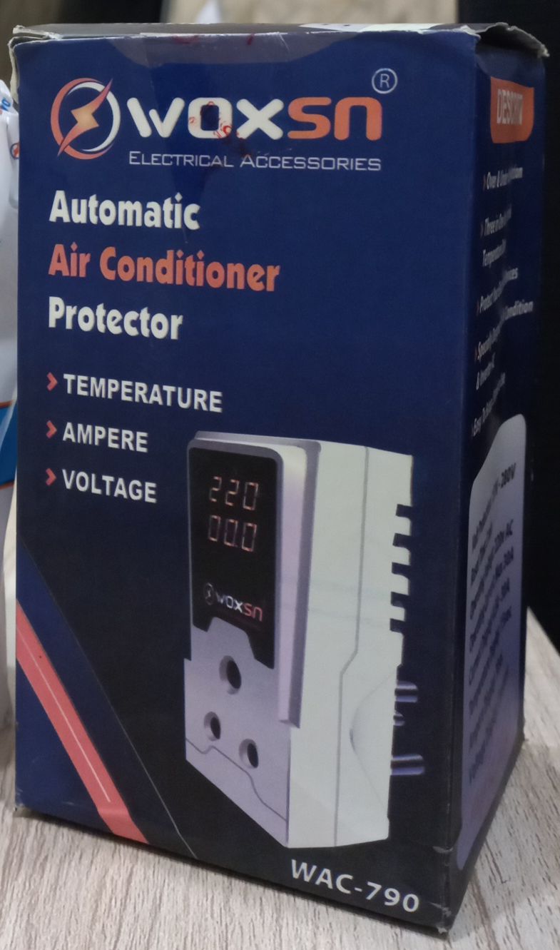Woxsn Automatic Digital AC Power Protector 30A | Volt, Ampere ...