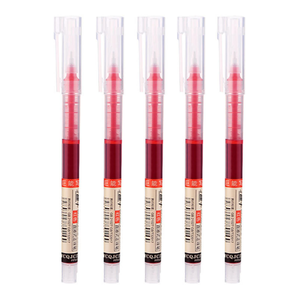 Smooth Writing Rollerball Pen Needle Tube Quick Drying Gel Pens ...