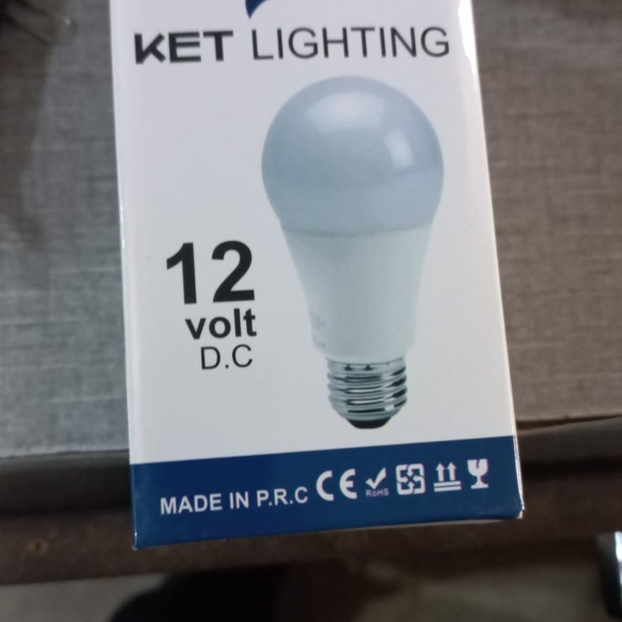 Solar DC (12 Volt)Led Bulb Screw Type KET LIGHTING | Daraz.pk