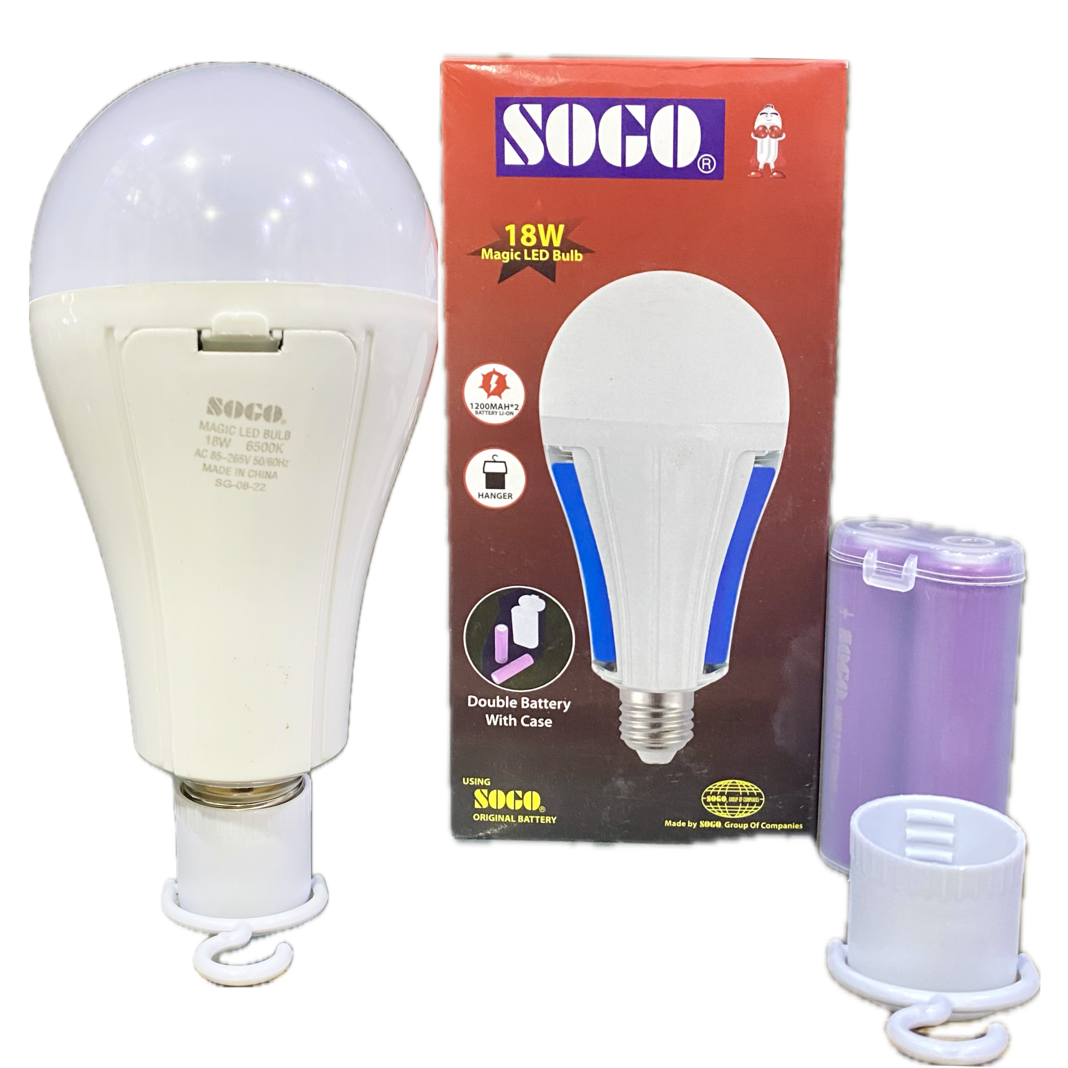 Sogo Rechargeable Magic LED BULB (9w / 12w / 18w) | Daraz.pk