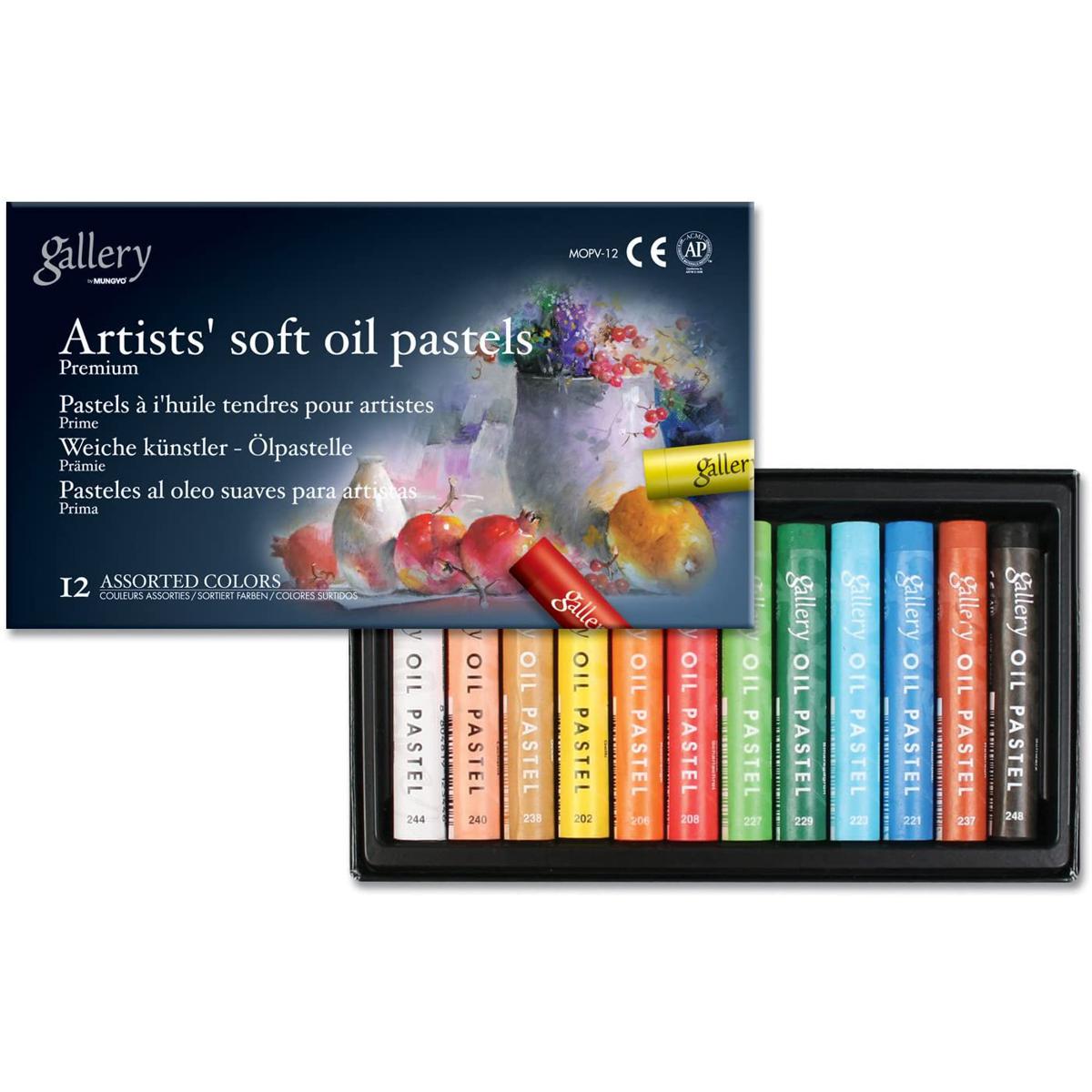 Mungyo Gallery Soft Oil Pastels Set of 12 - 24 - 36 - 48 Assorted Colors | Daraz.pk