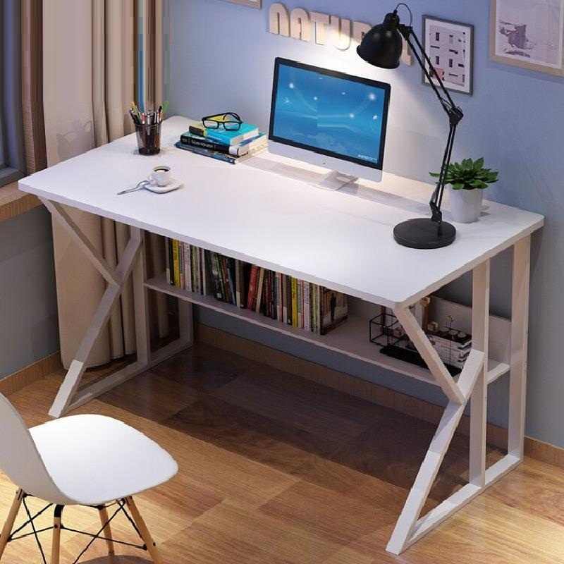 Office Table Desktop Table With Book Shelf Office Desk Book Shelf ...