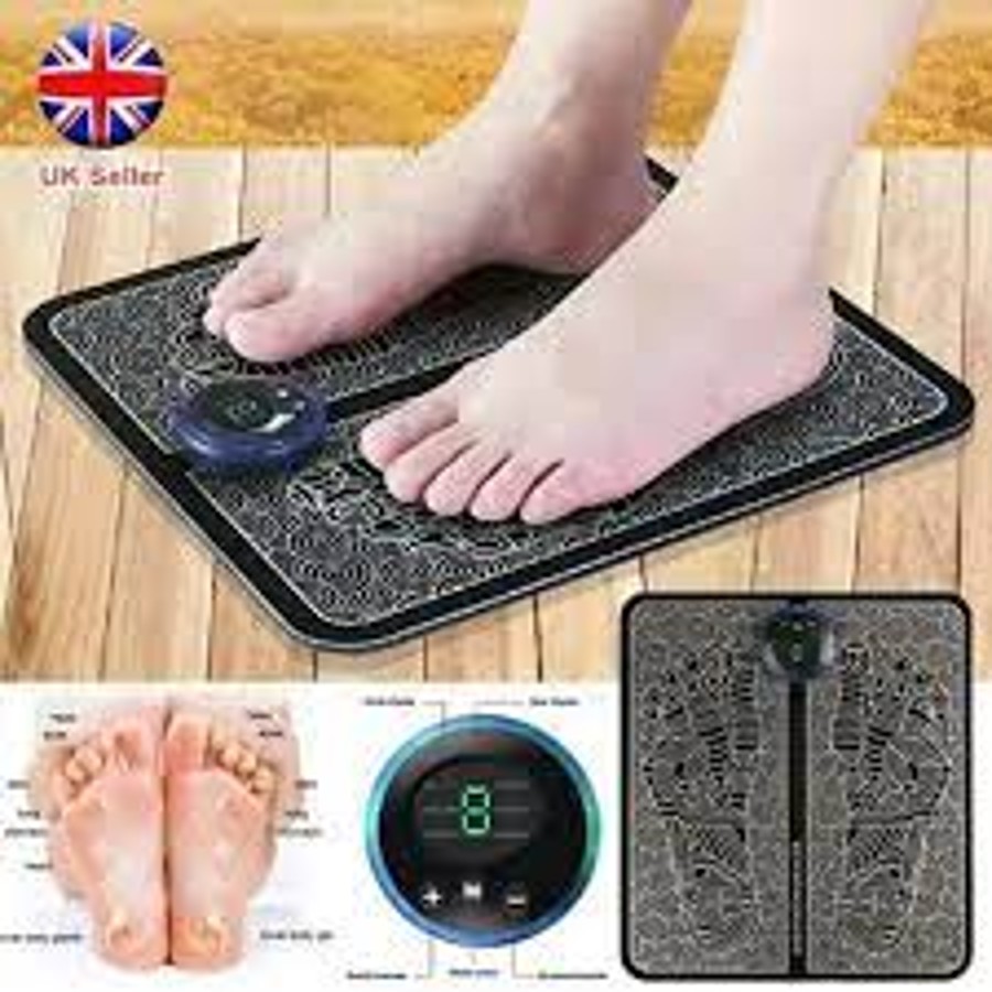 Foot Massager - Electric Foot Massager Mat Fo - Muscle Stimulation Foot ...
