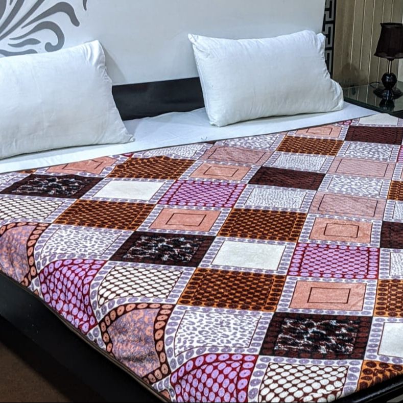 AC Blanket/Combo Fabric Soft Flees Size Double Bed | Daraz.pk