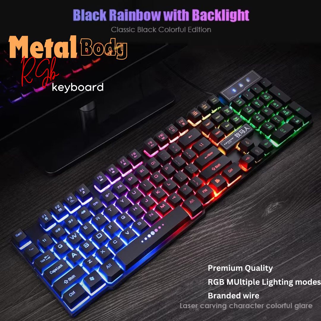 Waterproof Gaming KeyBoard RGB with Removable Switches & Breathing LED ...