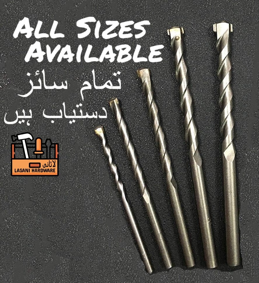 Concrete Drill Bit (ALL SIZES AVAILABLE) Concrete Bit Wall bit Warma ...