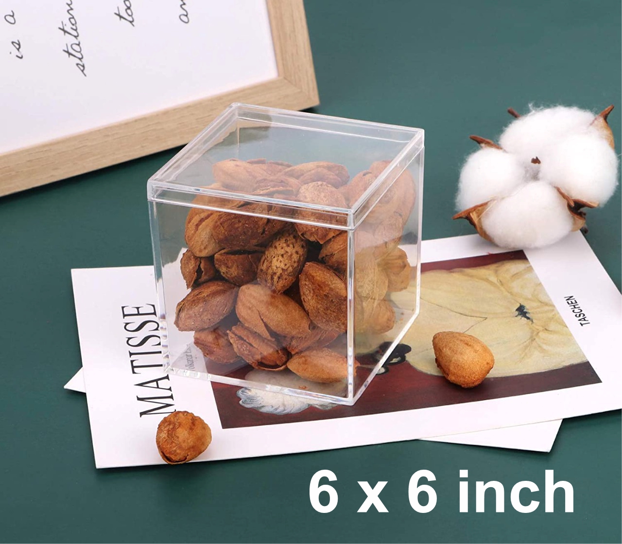 Acrylic Gift Boxes - Clear Dustproof Protection Showcase. Display box ...