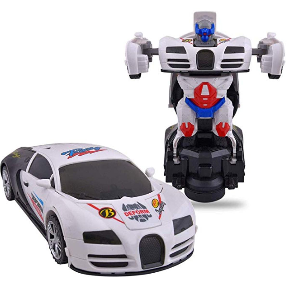 robotic car for kids transforms into robot | Daraz.pk