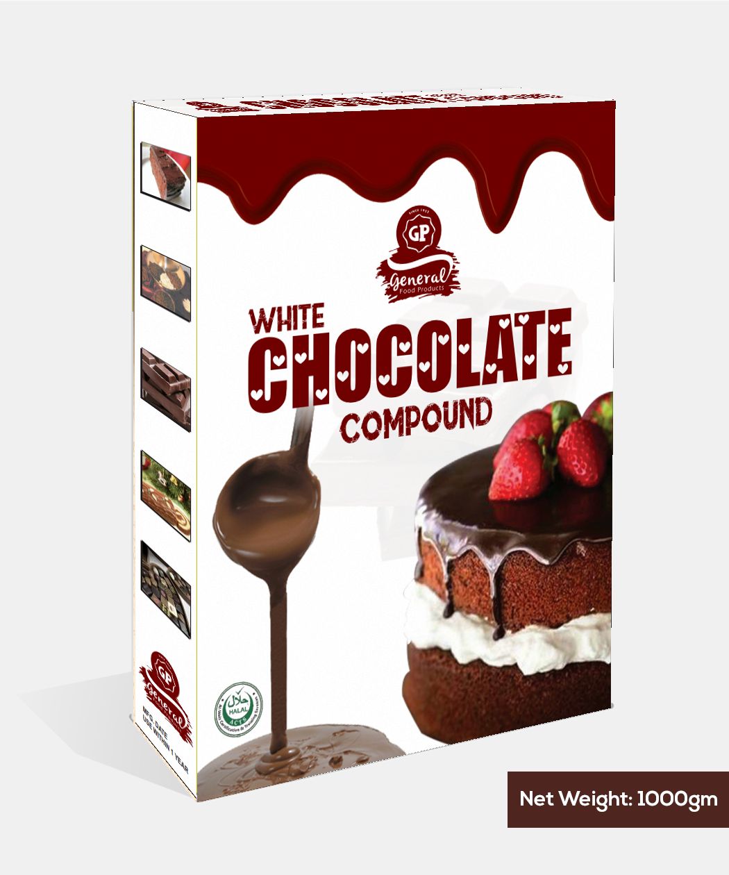 White Chocolate Compound 1000 gm GP | Daraz.pk