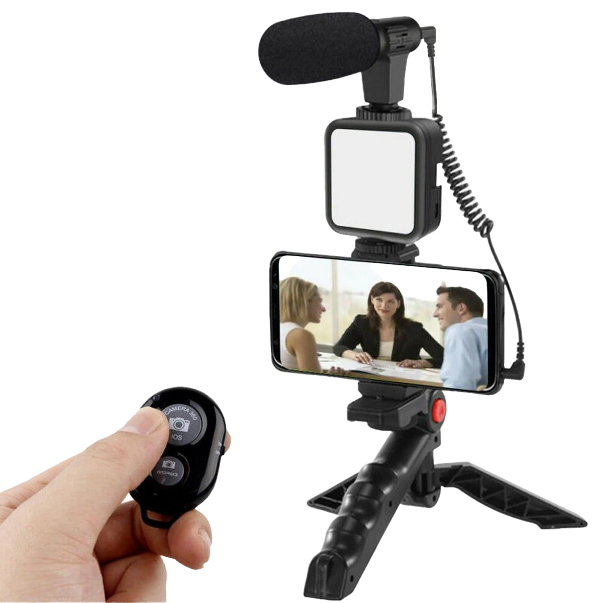 Vlogging Video Making Kit AY-49 for Live Streaming Vlogging Self-Portrait Photography Vlogging ...
