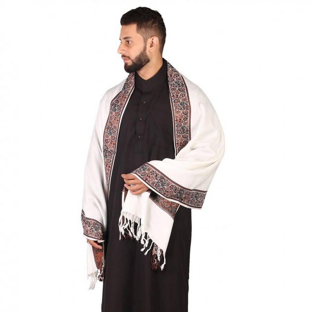 Baghdadi Iraqi Style 4 Border Chadder / Shawl / Dastaar For Men | Daraz.pk