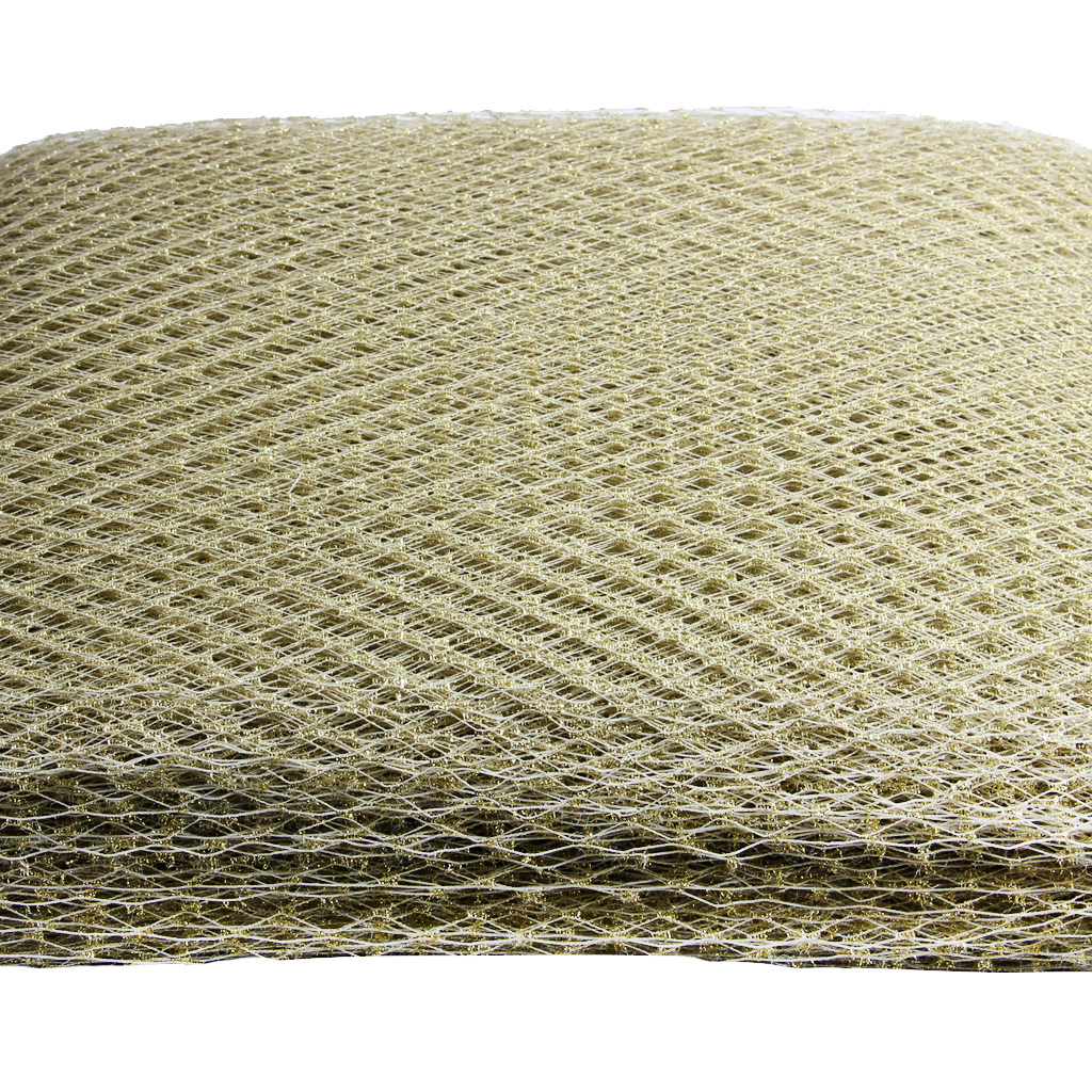 1 Yards 25cm Mesh Ribbon Webbing Christmas Wedding Craft gold | Daraz.pk
