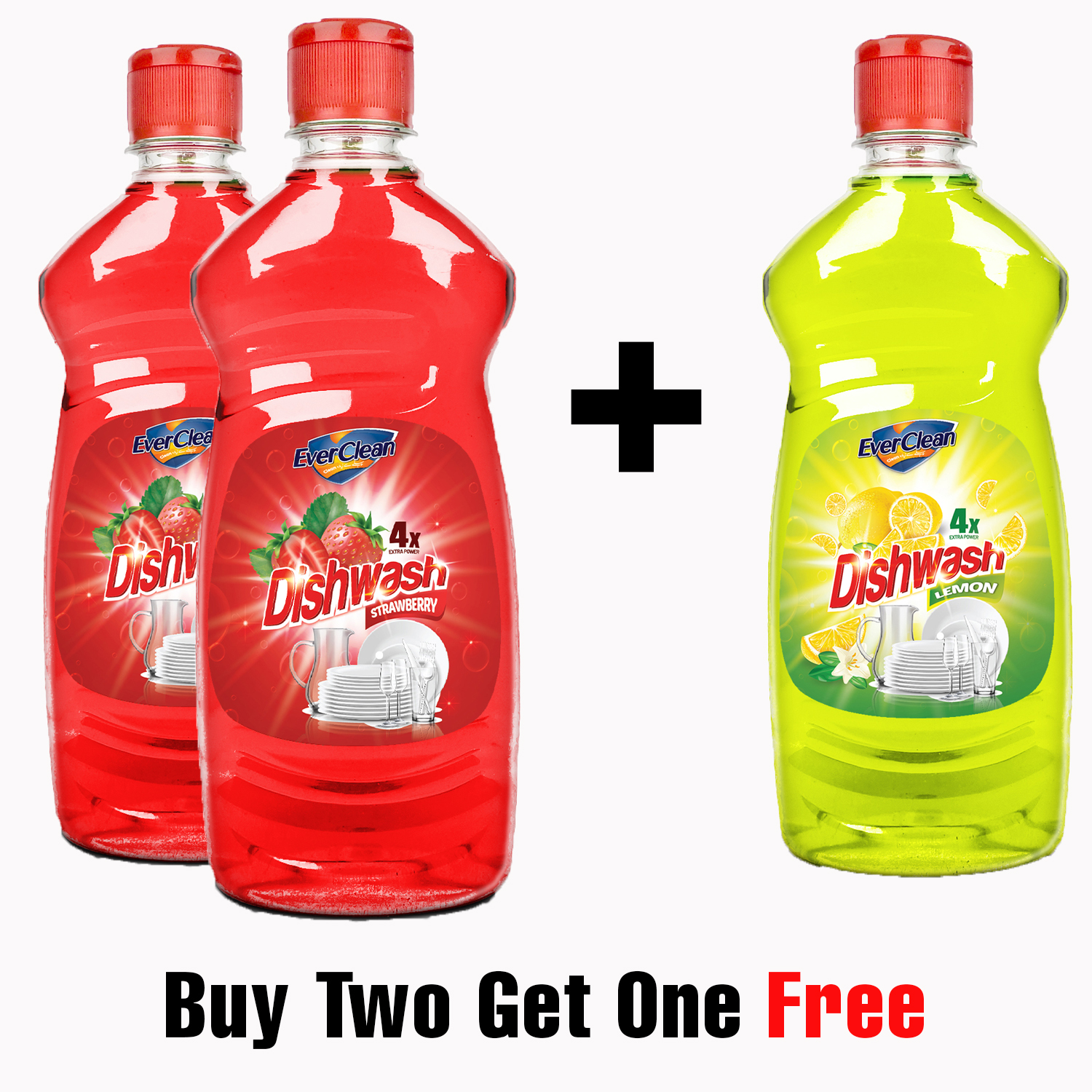 (Buy Two Get One Free) BuyTwo Strawberry Dishwash Get One Lemon ...