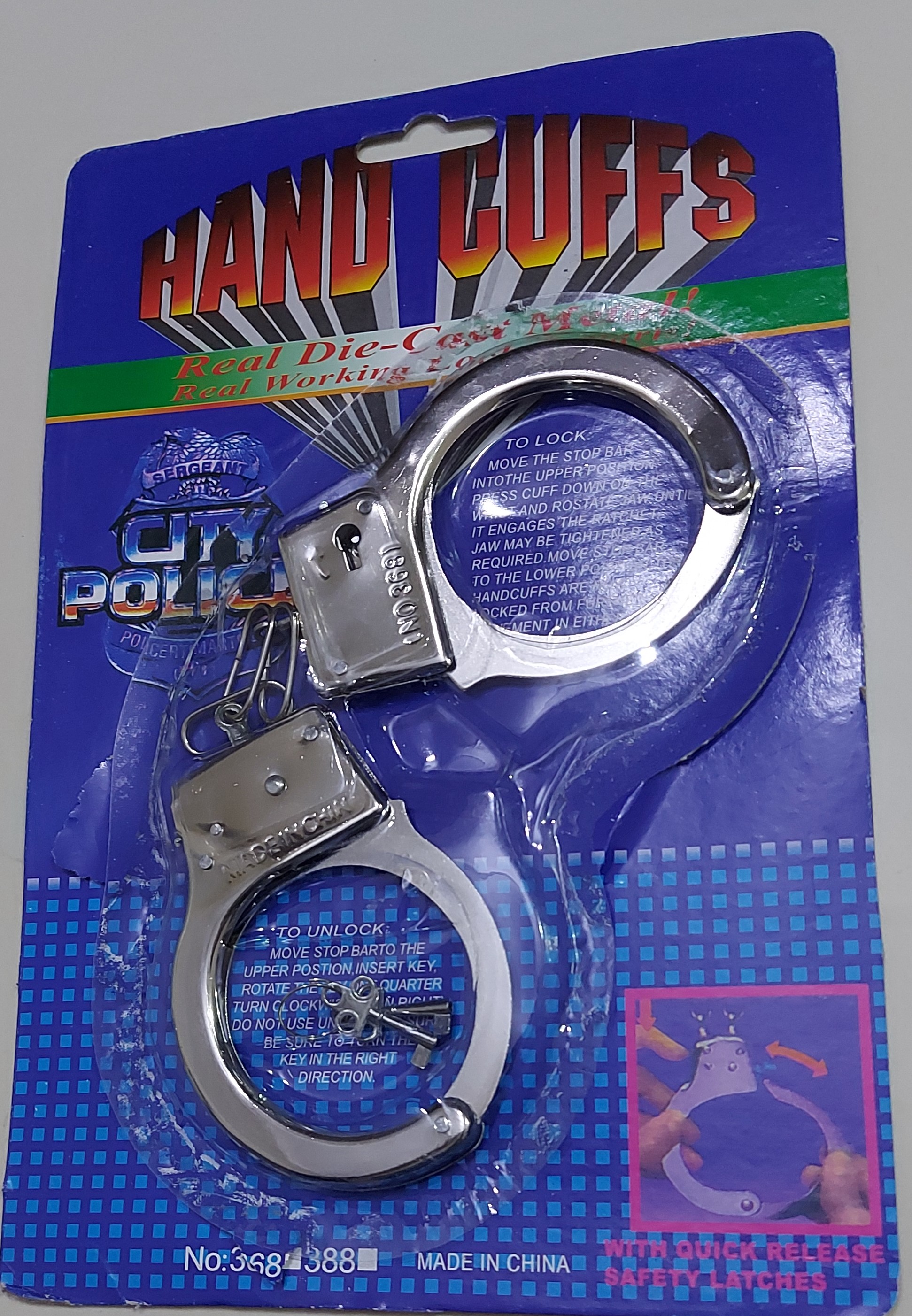 Hand Shackles for kids made by metal | Daraz.pk